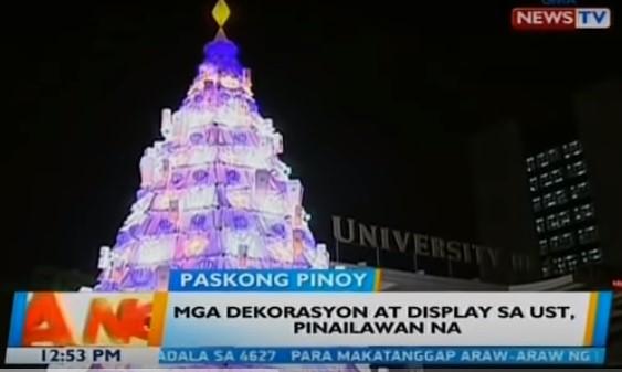 UST kicks off Paskuhan festivities with Christmas light display | GMA ...