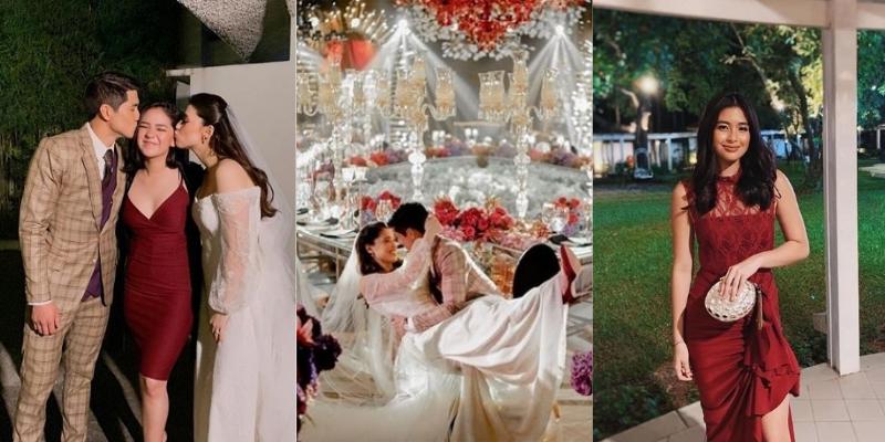 Gabbi Garcia Mikee Quintos And More Celebrities Spotted At Kylie And Aljurs Wedding Gma