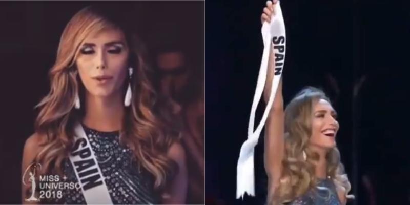 Miss Spain posts a portion of the video tribute the Miss Universe ...