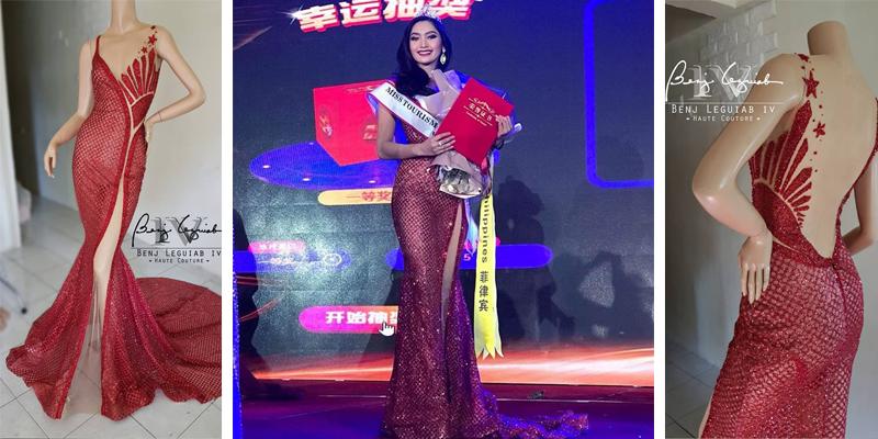 Beauty queen Francesca Taruc wore 3 stars and a sun gown for the win | GMA News Online