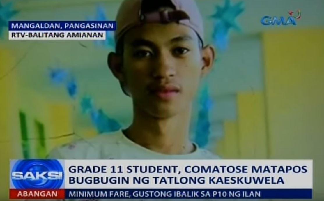 Grade 11 student, kritikal matapos umanong bugbugin ng mga kaeskwela ...