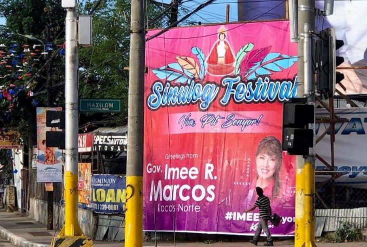 Tommy Osmeña orders Imee Marcos’ Sinulog tarp taken down | GMA News Online