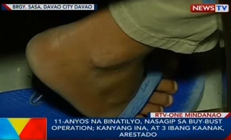 11-anyos ginawang drug courier ng sariling pamilya sa Davao City | Balitambayan