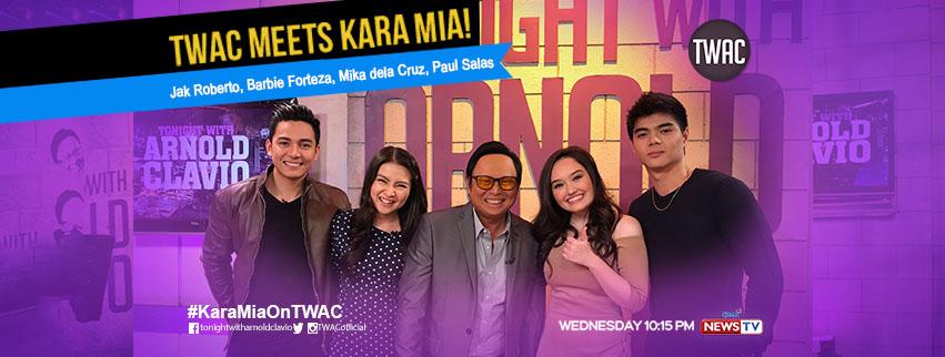 Stars of 'Kara Mia', bibisita sa 'TWAC' | GMA News Online
