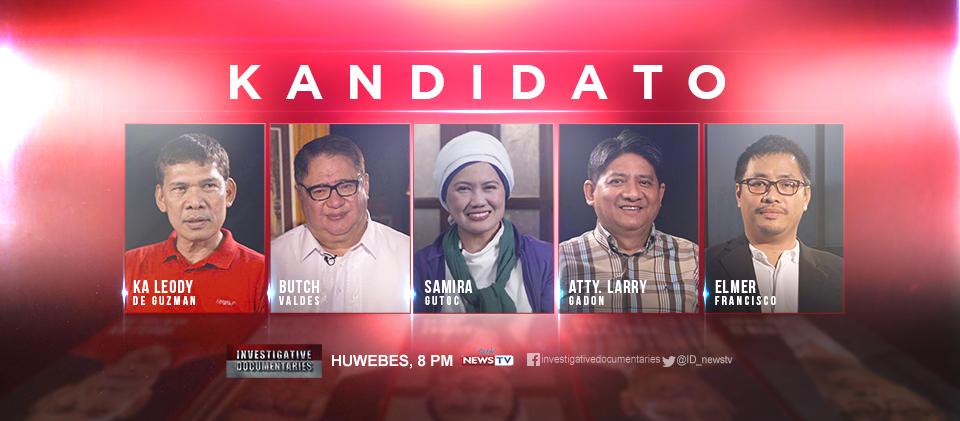 Mga kandidato sa pagkasenador, kikilalanin ng 'Investigative ...