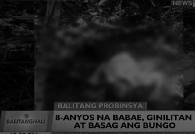8-anyos na babae na ginilitan at basag ang bungo, natagpuan sa Quezon ...