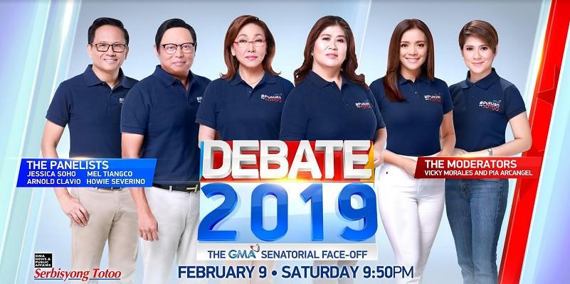 Debate 2019: The GMA Senatorial Faceoff — live stream, date, time, TV ...