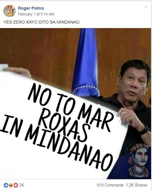 No, this is not a photo of Duterte urging voters to reject an ...