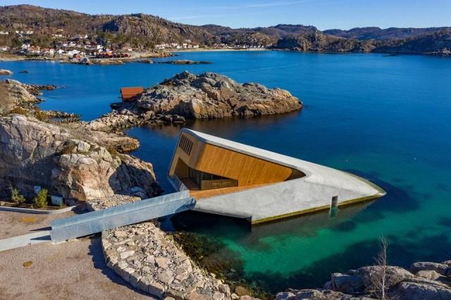 Europe’s first underwater restaurant opens in Norway