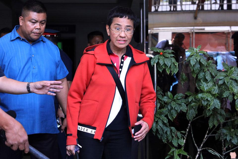 Palace on Ressa's arrest: She can't forever hide behind press freedom ...