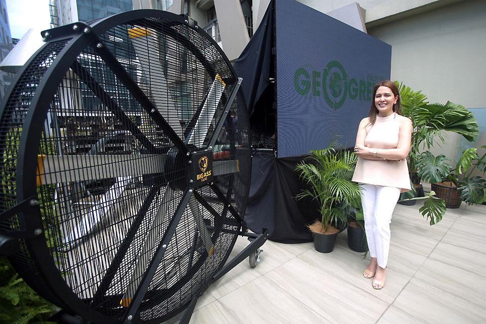 Geogreen launches Big Ass Fan at BGC | Photos | GMA News Online