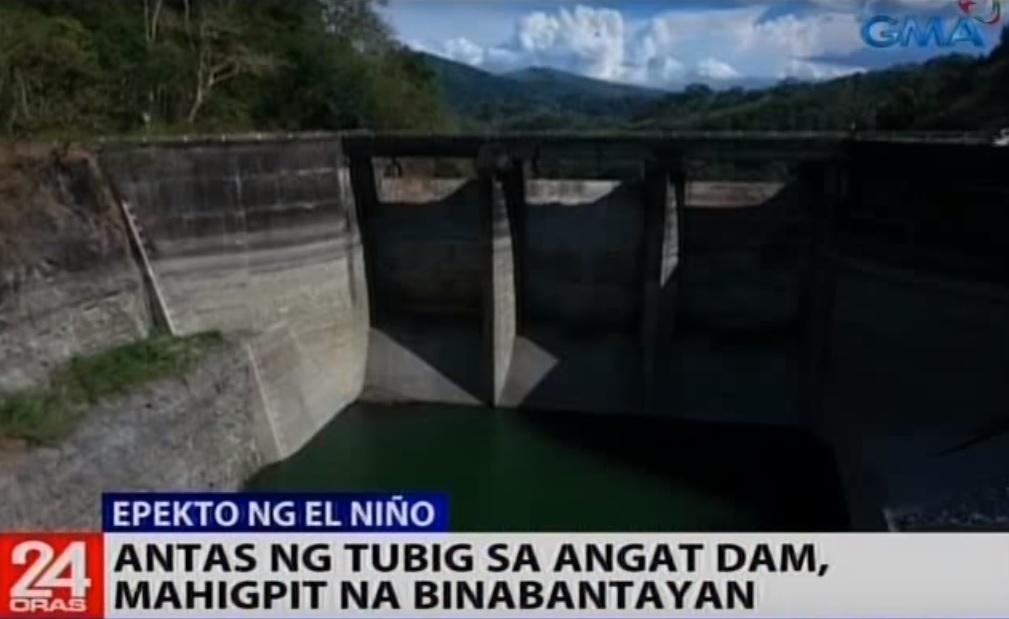 Angat Dam water level under close watch due to El Niño | GMA News Online