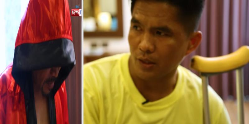 Viral ice drop vendor na putol ang isang paa, makaharap kaya ang idol ...