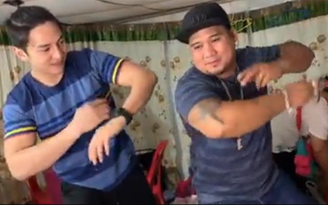 Macho dancing tutorial ni Dante Gulapa kay Jak Roberto | Balitambayan