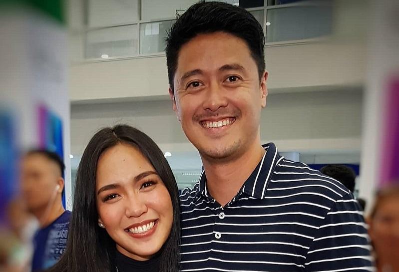 Mark Zambrano 'ecstatic' that Aicelle Santos is back in Manila ...