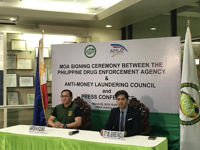 PDEA, AMLC vow to intensify fight vs. drug money launderers | GMA News ...