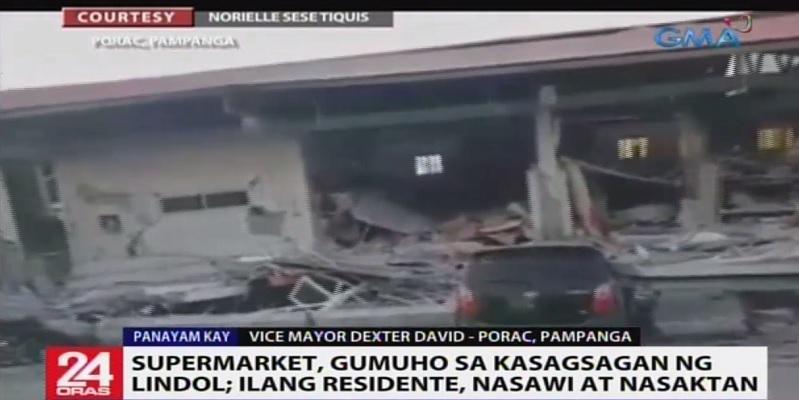 2 kids die in Porac; 40 trapped in collapsed supermarket after quake ...