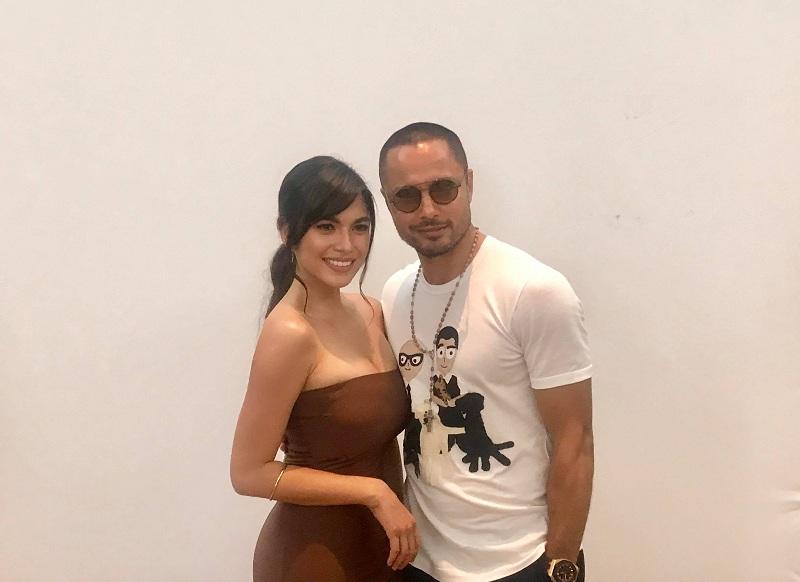 Andrea Torres shows support for Derek Ramsay's basketball stint | GMA ...