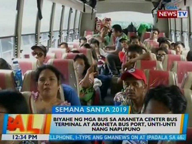 Buses bound for the provinces almost fully booked ahead of Holy Week ...