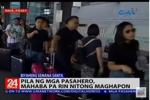 Long queues at NAIA for Holy Week | GMA News Online