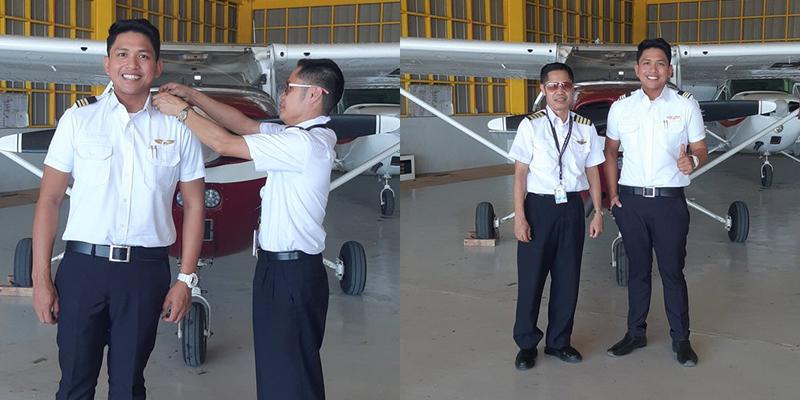 Former GMA reporter Steve Dailisan gets his official commercial pilot ...