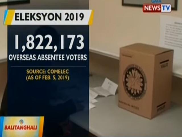 Overseas absentee voting begins today, April 13 | GMA News Online