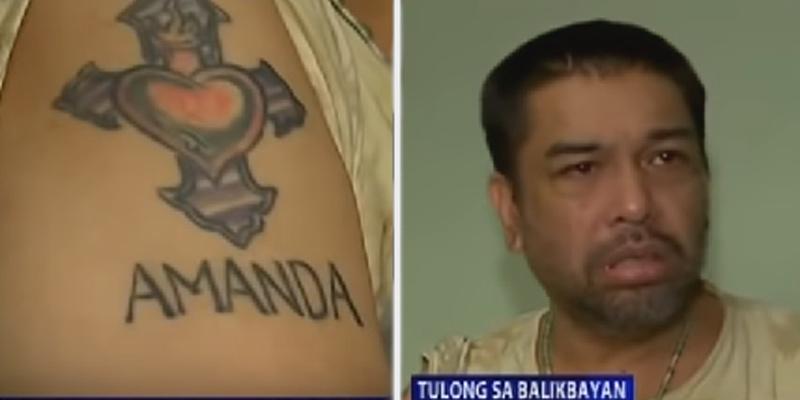 OFW na nagka-amnesia mula sa China, may palatandaang tattoo sa braso ...