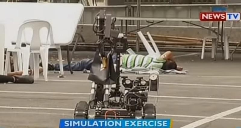 QCPD holds bomb-blast simulation drill in Cubao | GMA News Online