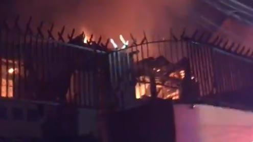 Two people hurt as fire hits convent in QC | GMA News Online