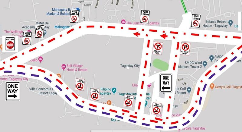 Tagaytay City implements one-way traffic scheme for Holy Week | GMA ...