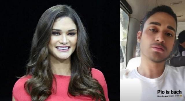 Pia Wurtzbach turns into ‘Pio’ with genderswap filter