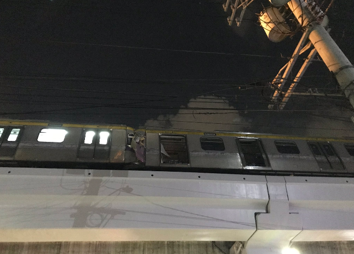 Probe underway into LRT2 trains collision; 34 hurt | GMA News Online