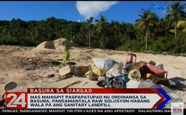 To protect paradise, Siargao tightens waste segregation scheme | GMA ...