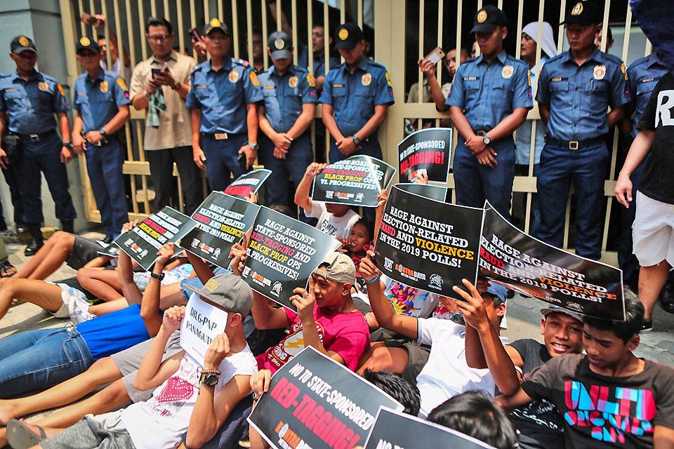 PNP, DILG slammed for red-tagging progressive groups | Photos | GMA ...