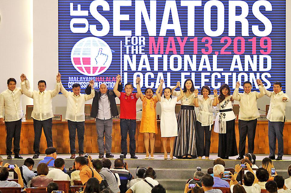 Comelec proclaims 12 winning senators | GMA News Online
