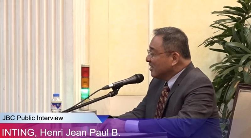 Henri Inting takes oath as newest Supreme Court justice, 3 months after ...