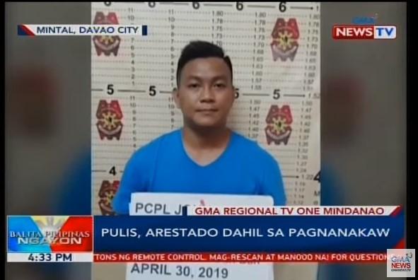 Pulis arestado matapos magnakaw umano sa training center ng PNP Davao ... Pulis arestado matapos magnakaw umano sa training center ng PNP Davao ...