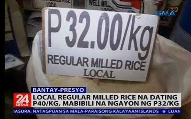 Rice retailers sell regular-milled rice at P32/kilo | GMA News Online