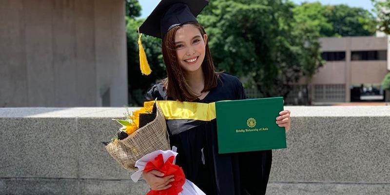 Analyn Barro gets her degree after temporarily quitting school for ...