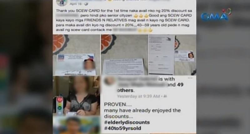 ID for ‘junior citizens’ not a discount card —SCEW Club | GMA News Online