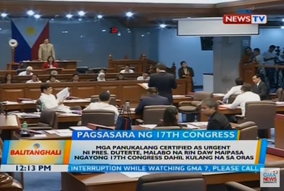 Six senators bid colleagues goodbye | GMA News Online
