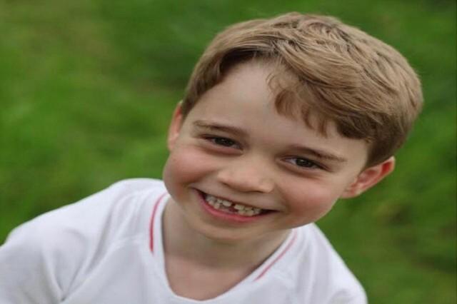 Prince George looks adorable in fresh new photos released for his sixth ...