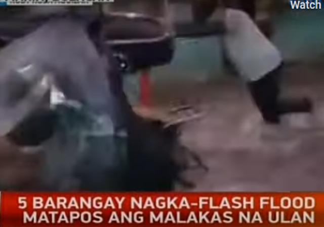 Downpour leaves five barangays of town in Bulacan flooded | GMA News Online