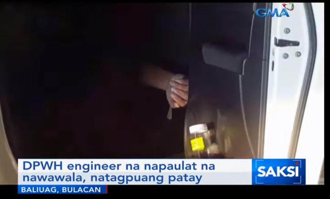 Missing DPWH engineer found dead inside his car in Bulacan | GMA News ...