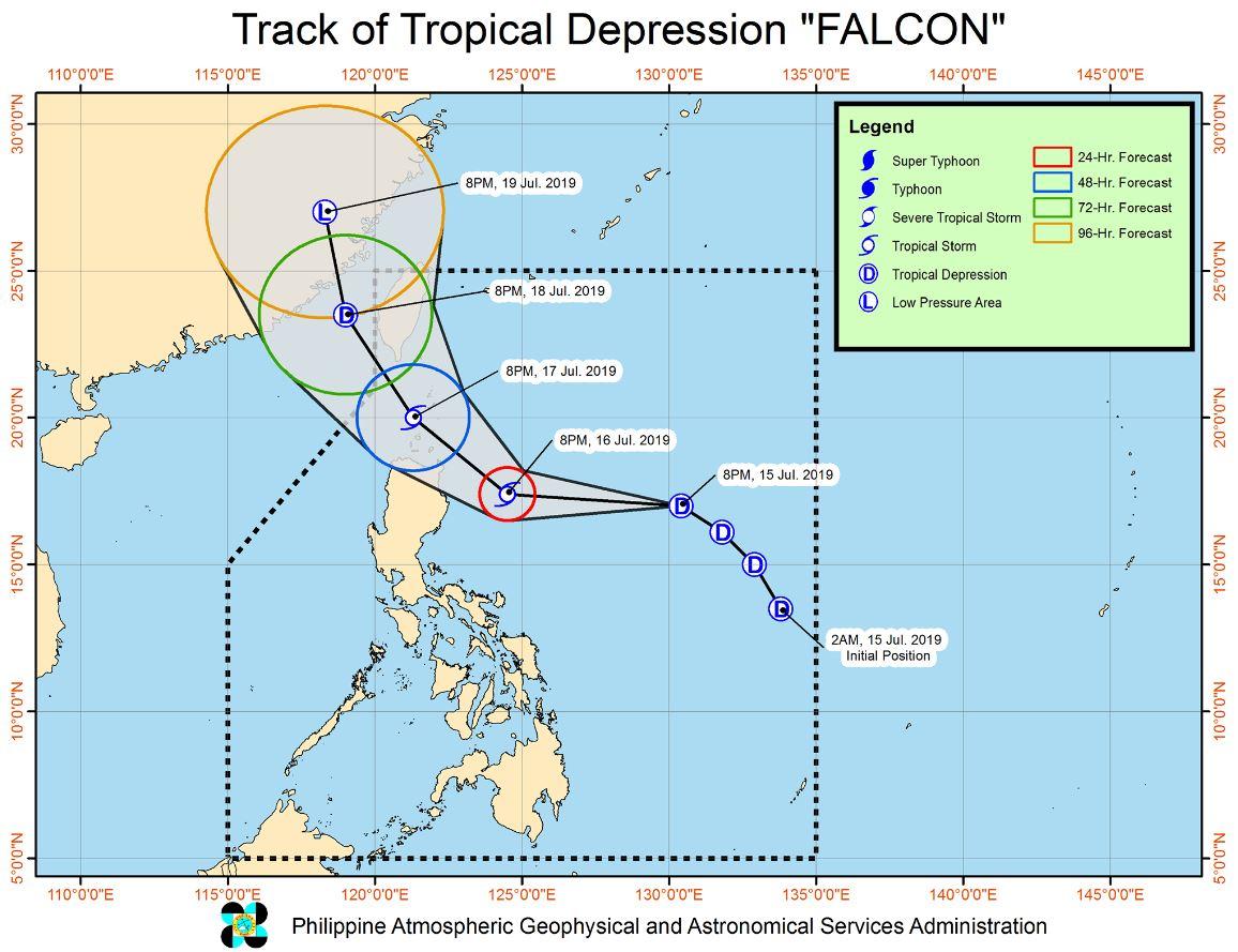 TD Falcon maintains strength, signal No. 1 over 3 areas | GMA News Online