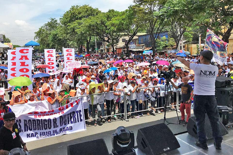 Duterte supporters stage rally on SONA Day | GMA News Online