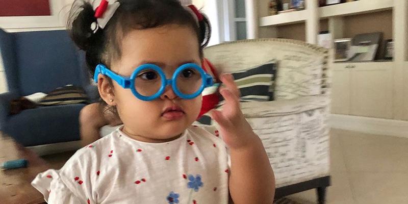 Baby Tali wearing glasses is the cutest thing | GMA News Online