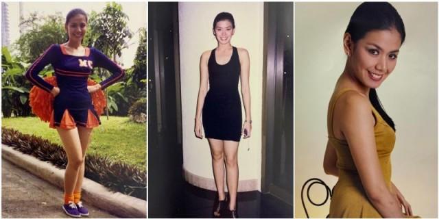 Rhea Santos through the years