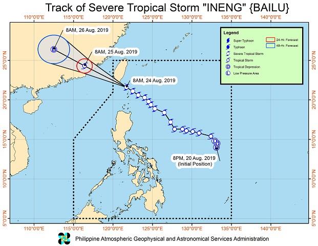 Signal No. 2 still up over Batanes, Babuyan as Ineng maintains strength ...