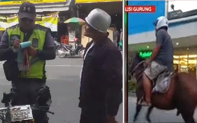 Lalaking nag-viral noon dahil sa paggamit ng kaldero bilang helmet ... Lalaking nag-viral noon dahil sa paggamit ng kaldero bilang helmet ...